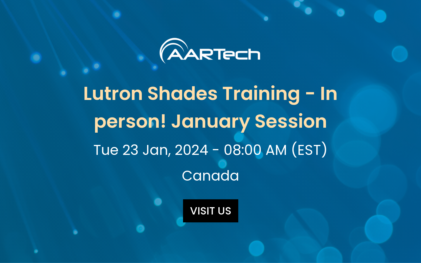 Lutron Shades Training - In person! January Session